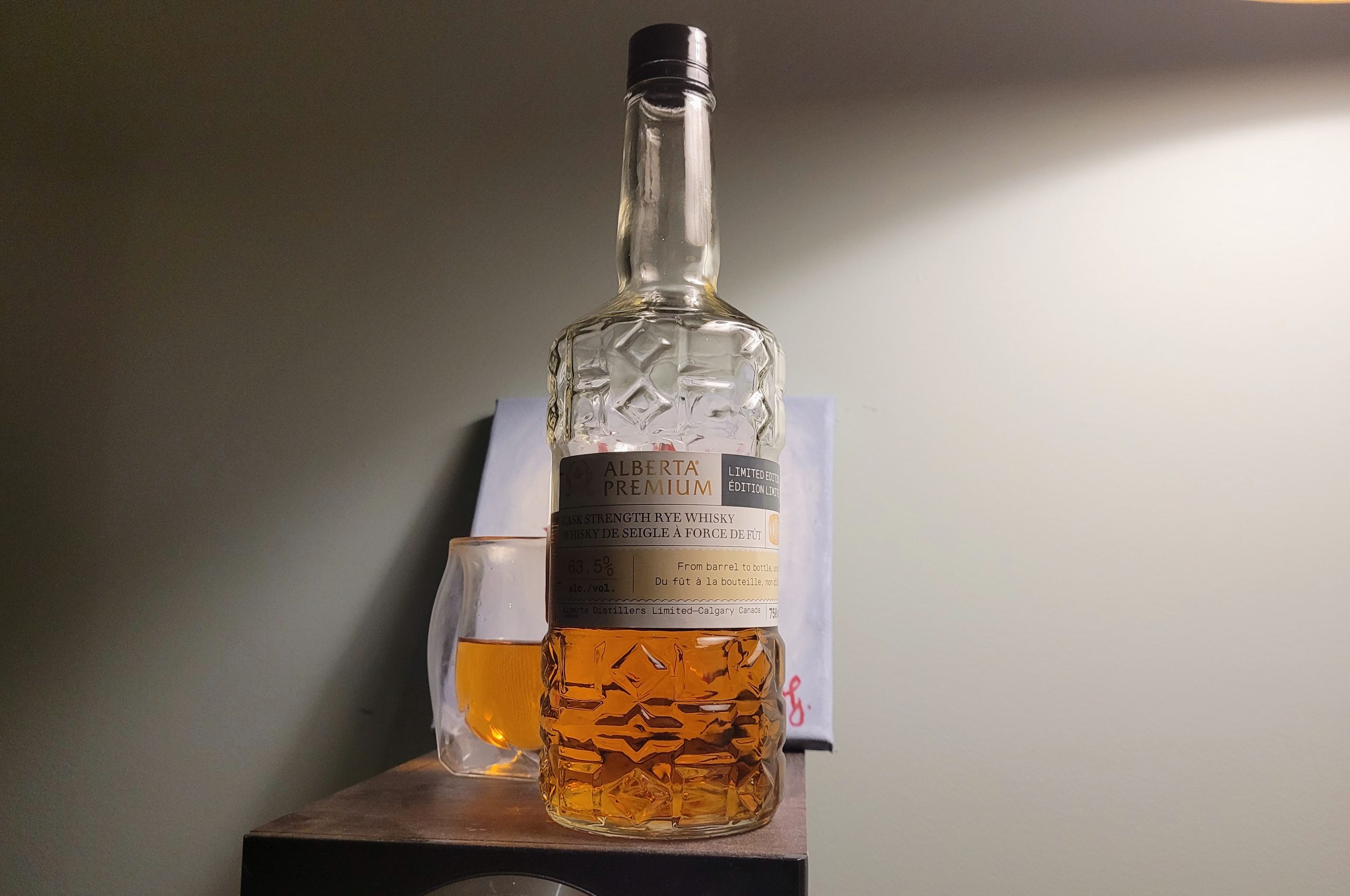 Alberta Premium Cask Strength Rye Kicks Ass - Sublime Imbibing
