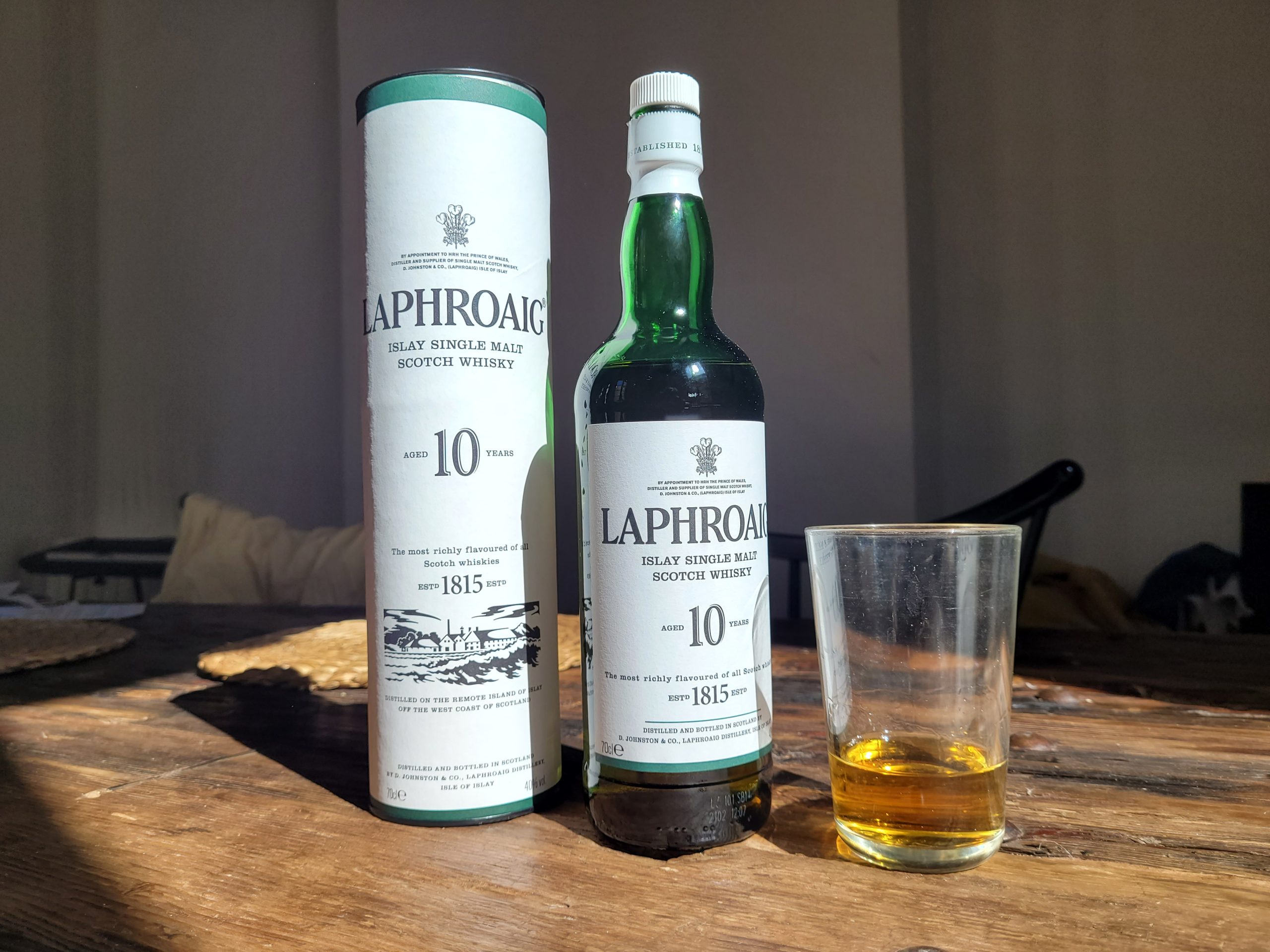 Laphroaig 10 Scotch Review - Sublime Imbibing