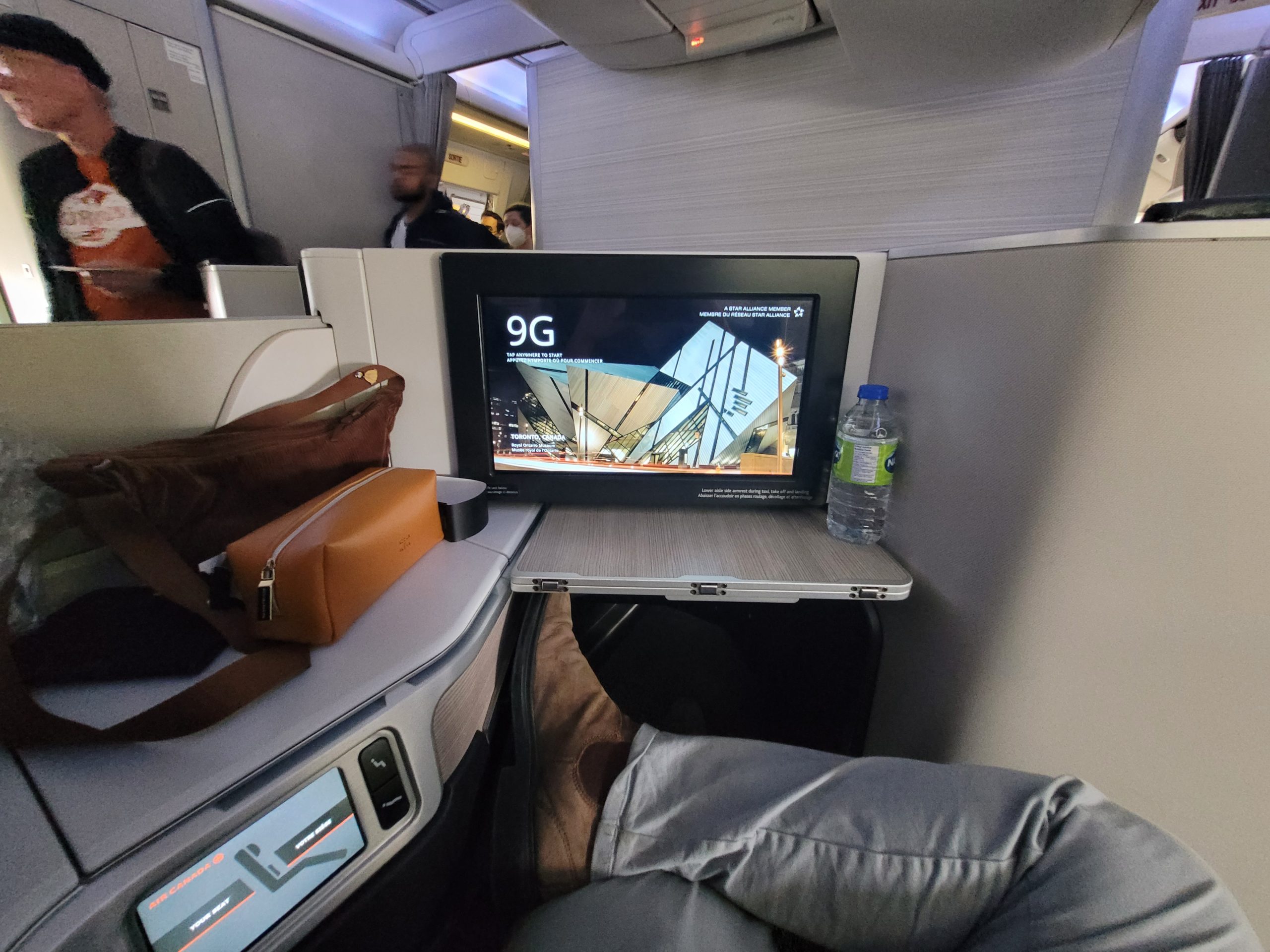 Sky-high Drinking and Dining: Air Canada Business Class Review ...